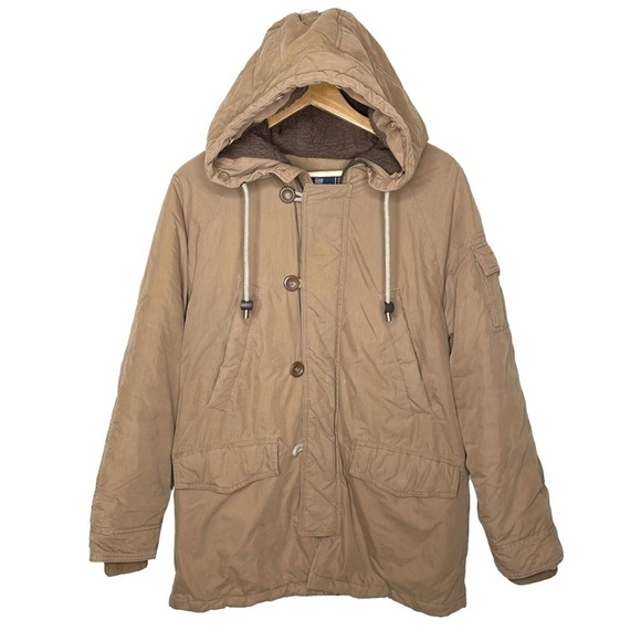 Polham | Jackets & Coats | Polham The Justifiable Camel Sherpa Hooded ...